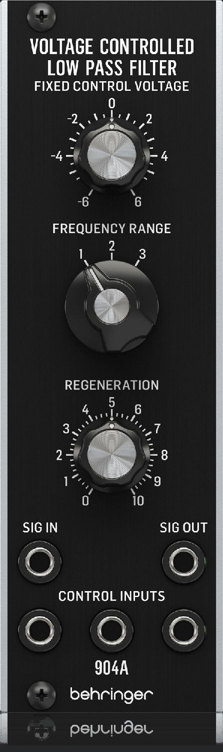 Behringer 904A VOLTAGE CONTROLLED LOW PASS FILTER черный где купить ...
